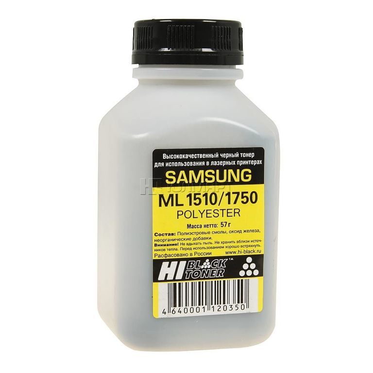 Тонер Samsung ML1510/1710/1630/1660/1665 (Hi-Black) Polyester, 57 г ...