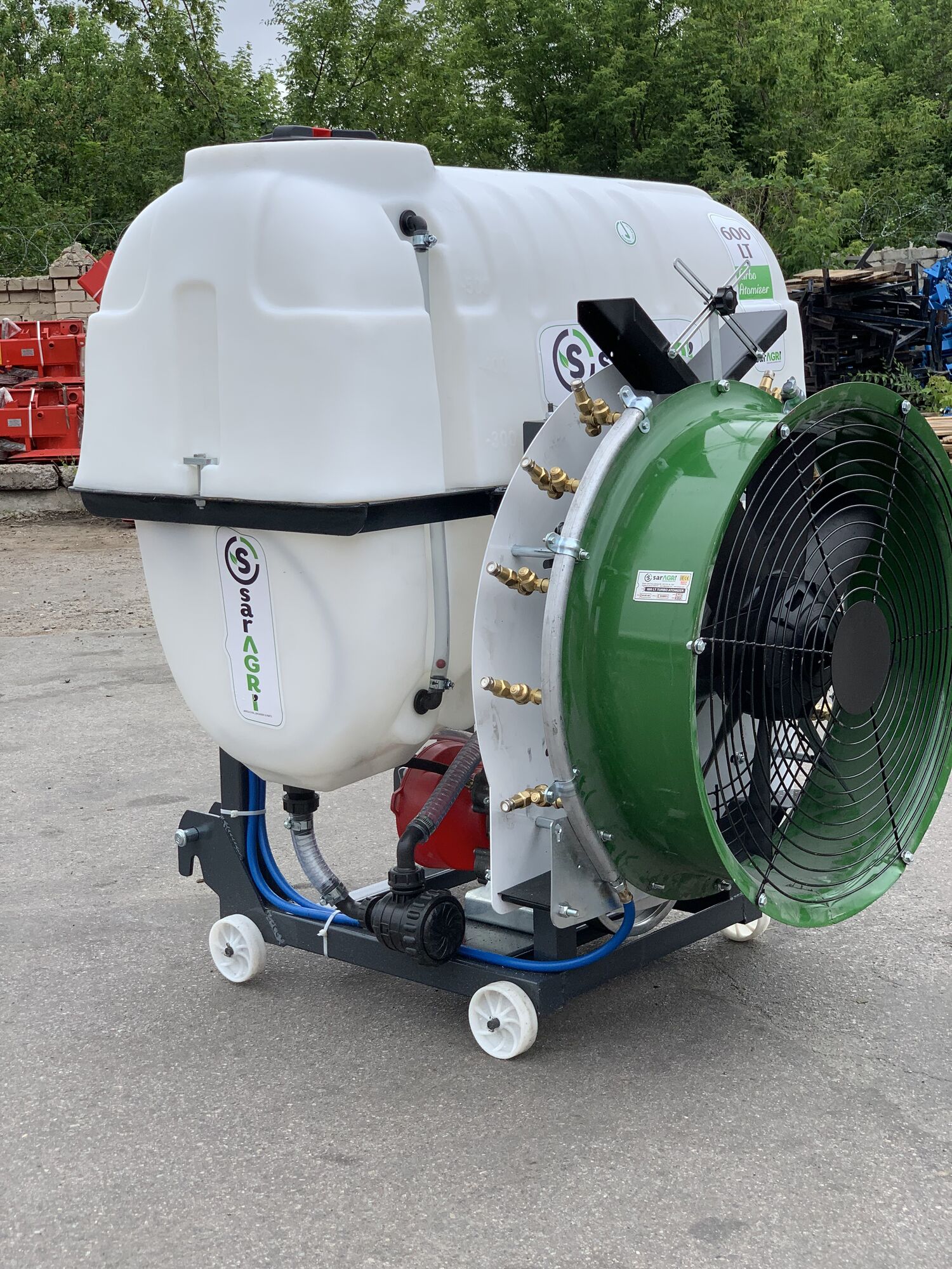 Опрыскиватель навесной вентиляторный Турция SAR-MAT 600л, цена в ...