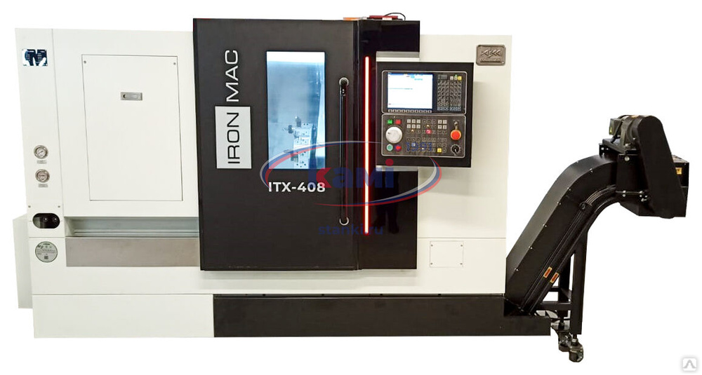 Токарные станки с наклонной станиной с ЧПУ IRONMAC ITX-408 HCNC и ITX-510 HCNC, цена в Москве от ...